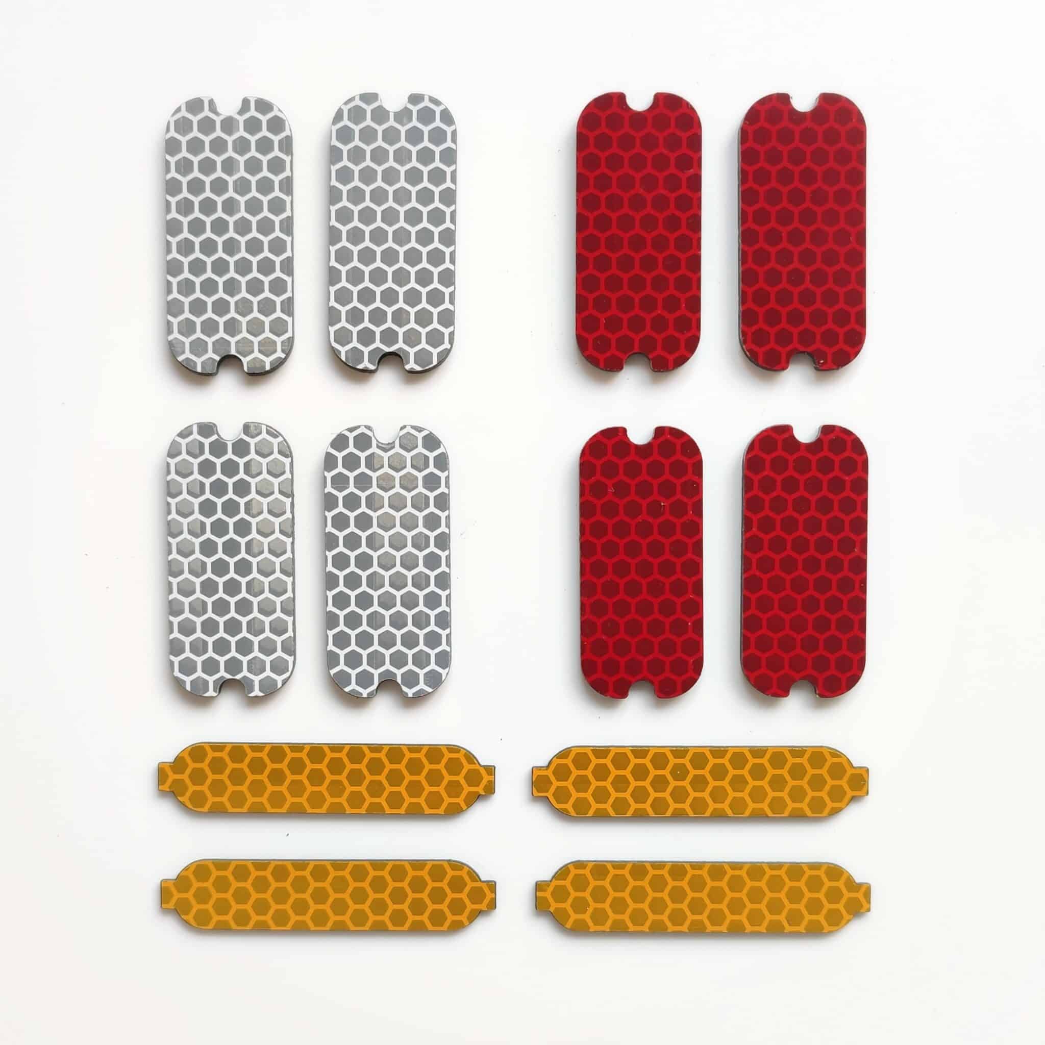 Grizzla Flow – Reflectors’ Set - GRIZZLA Pads | Electric Unicycle ...